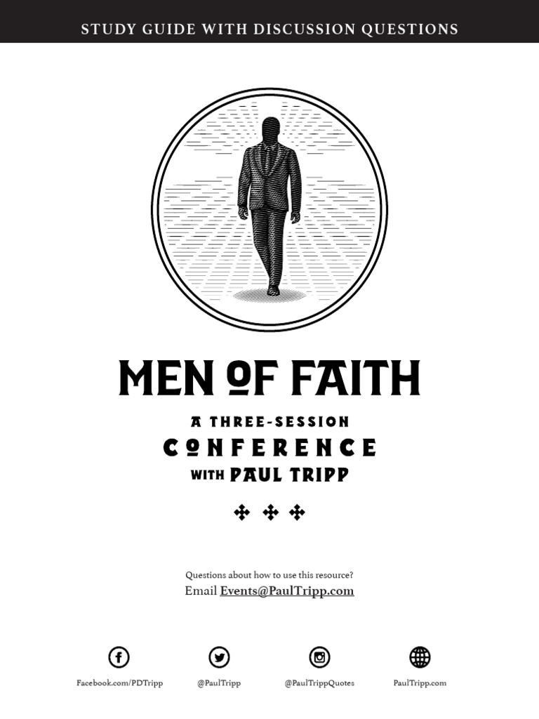 Men of Faith Study Guide & Discussion | PDF | Jesus | Humility