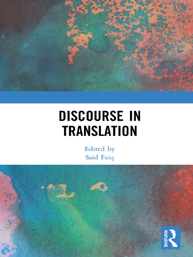 Discourse in Translation | PDF | Translations | Cross Cultural ...