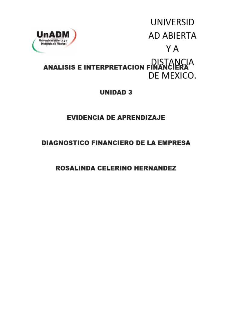 Gaif U3 Ea Roch | PDF | Ratio financiero | Inversiones