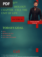 Class 9_Bio_PPT 1 of 6_Ls No. 5_Fundamental Unit of Life | PDF | Cell ...