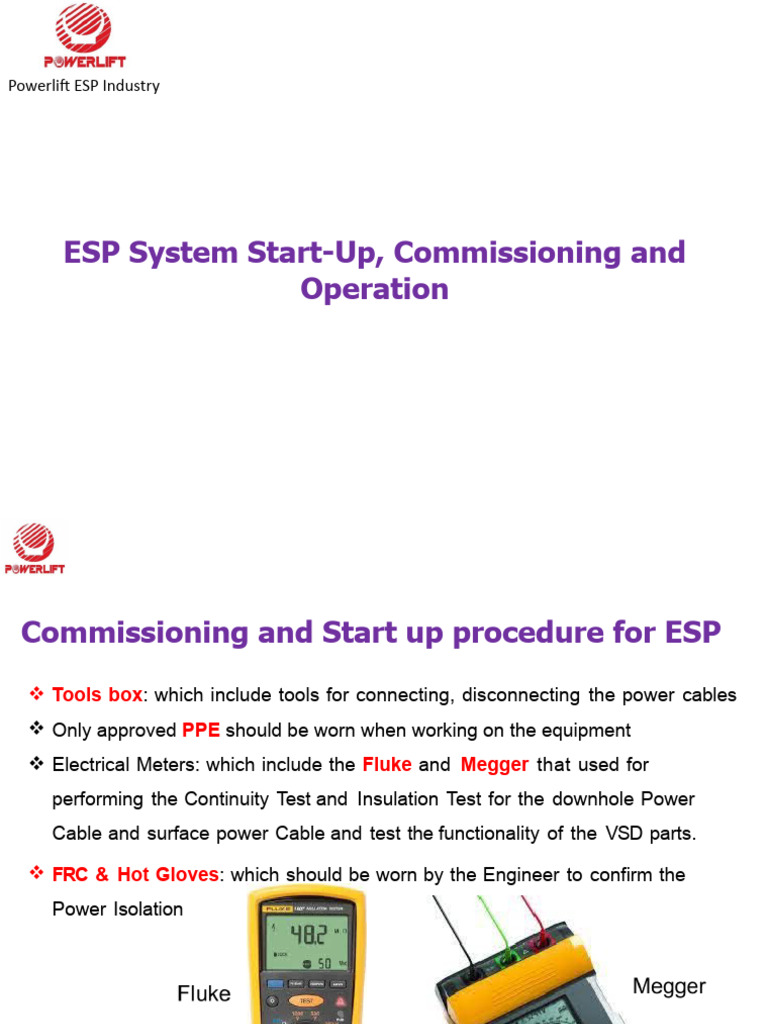 Day 4 Esp System Start-Up, Commissioning and Operation - Last ...