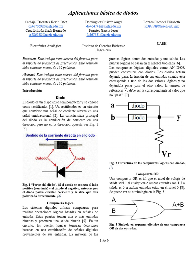 DIODOS | PDF | Rectificador | Diodo