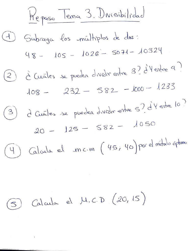Repaso Mate Compe. | PDF