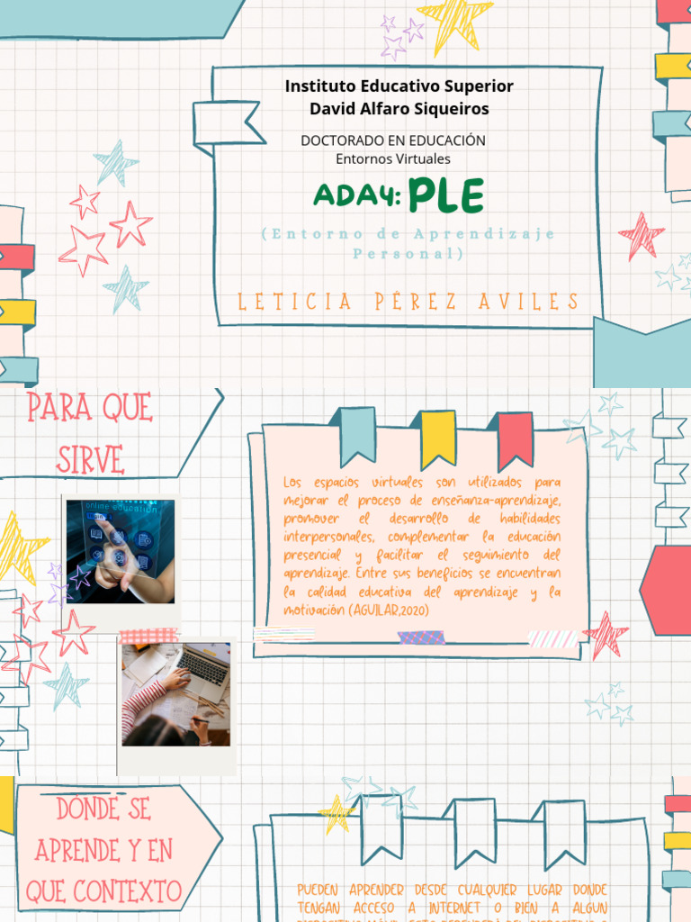 ADA4.PLE - Perez Aviles | PDF | Aprendizaje | Enseñando