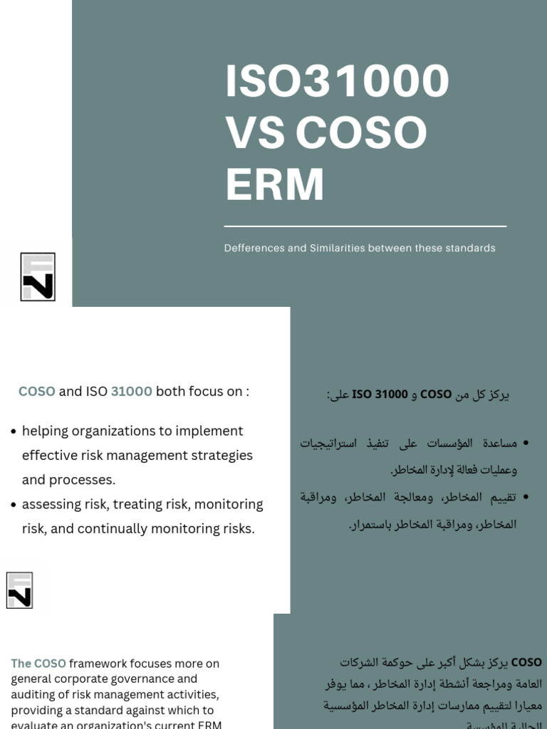 ISO Vs COSO | PDF