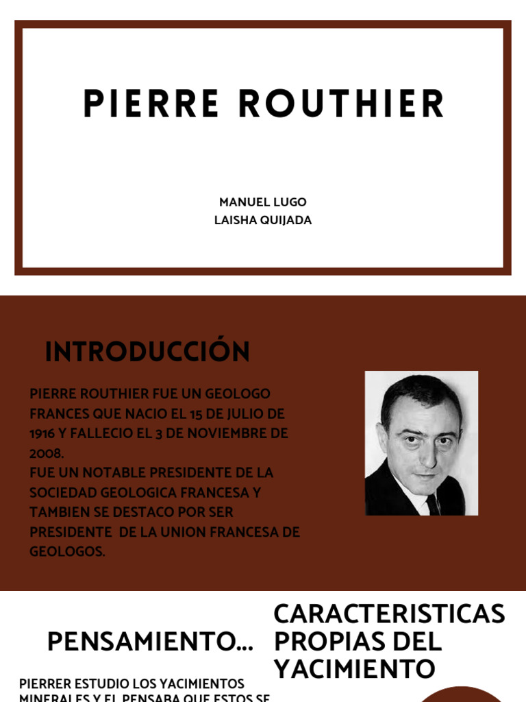 Pierre Routhier | PDF