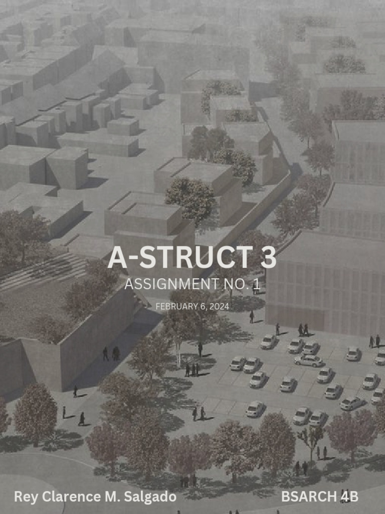 Page 1 Structural Assignment | PDF | Beam (Structure) | Truss