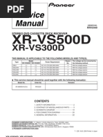 XR-P560 - RRV1626 Service Manual | PDF | Am Broadcasting | Laser