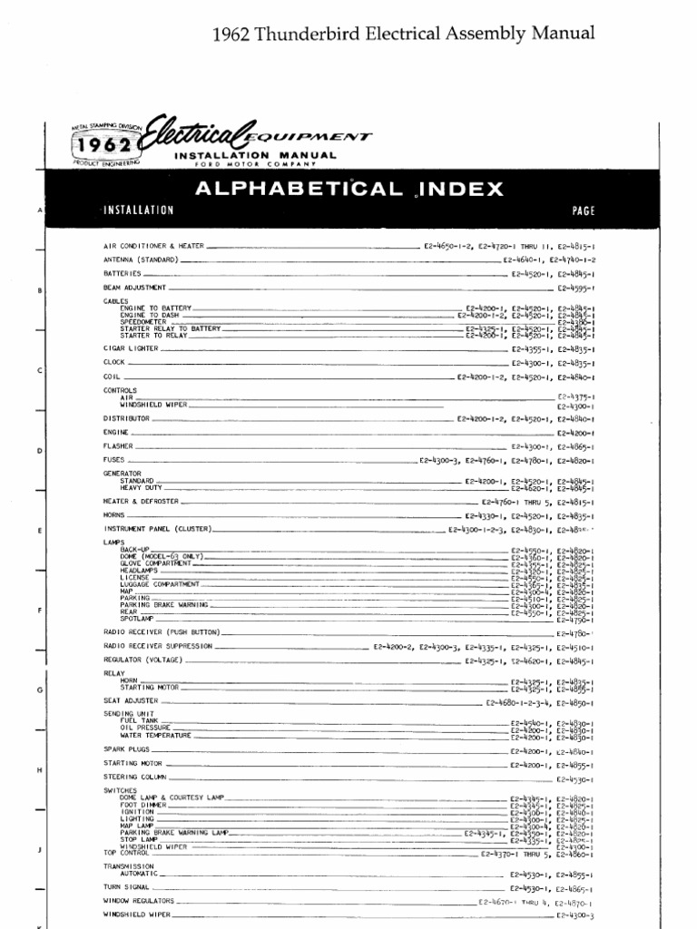 Electrical Assembly Manuals | PDF