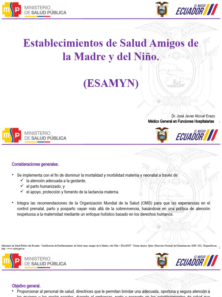 Esamyn | PDF | Amamantamiento | Parto