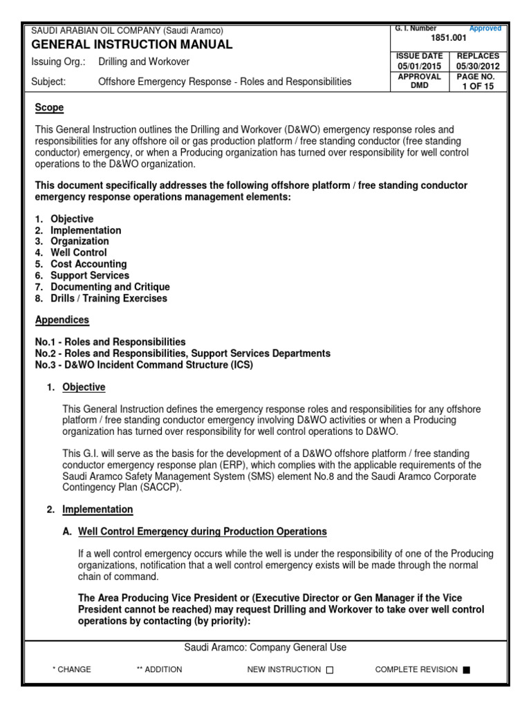 Offshore Emergency Response Guidelines | PDF | Offshore Drilling | Emergency