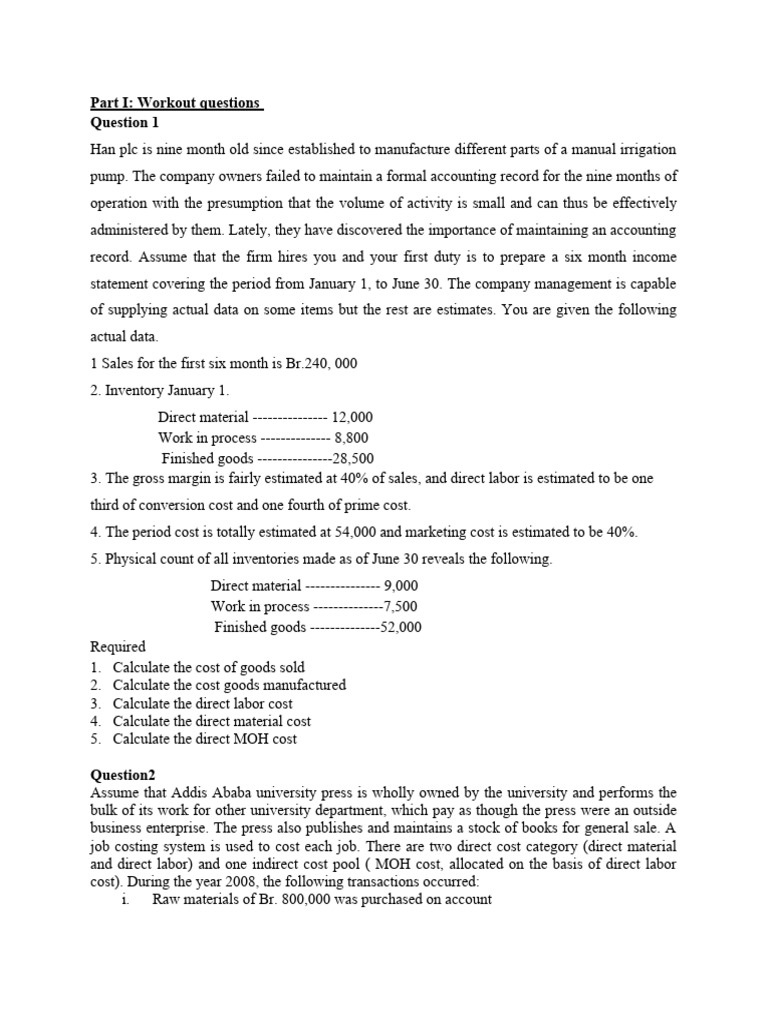 Cost Assignment | Download Free PDF | Cost | Cost Of Goods Sold