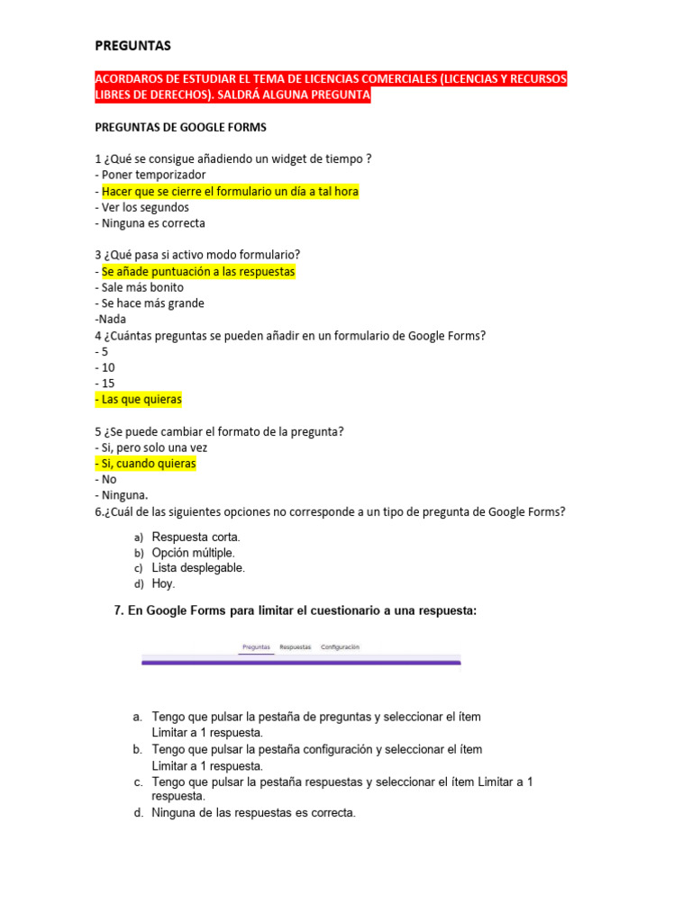 Preguntas Zotero, Google Forms | PDF | Microsoft Excel | Hoja de cálculo