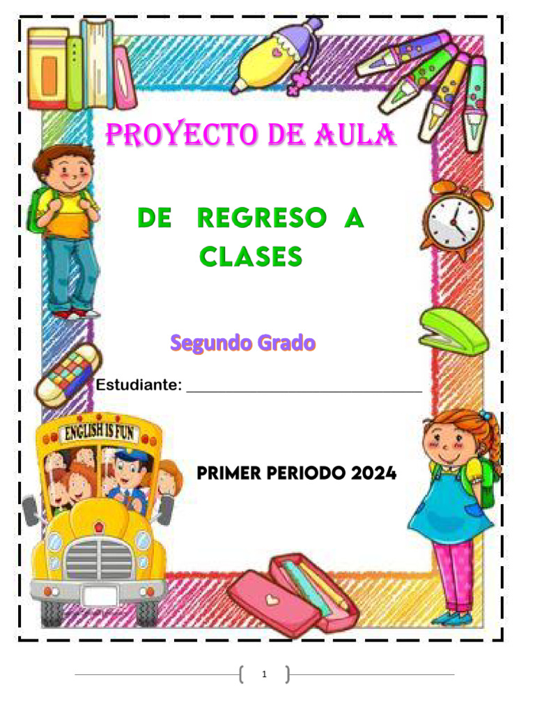 Act. N°2 Royecto de Regreso A Clases 2° | PDF | Artes del Lenguaje y ...