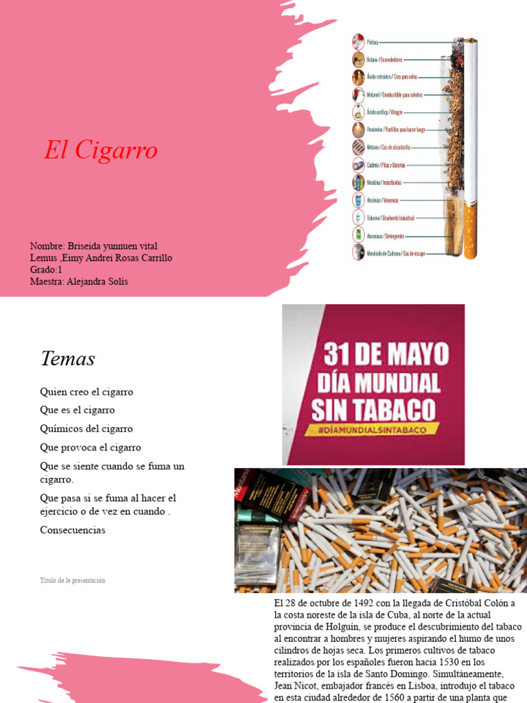 El Cigarro | PDF