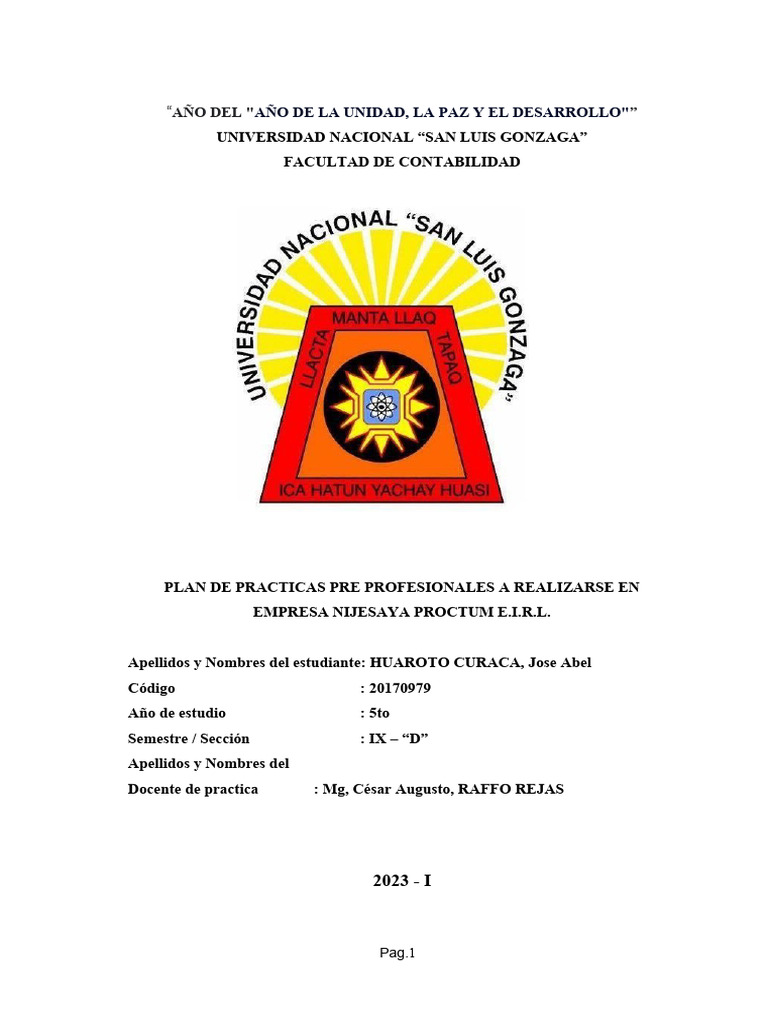 Modelo de Plan de PPP | Descargar gratis PDF | Contabilidad | Cliente