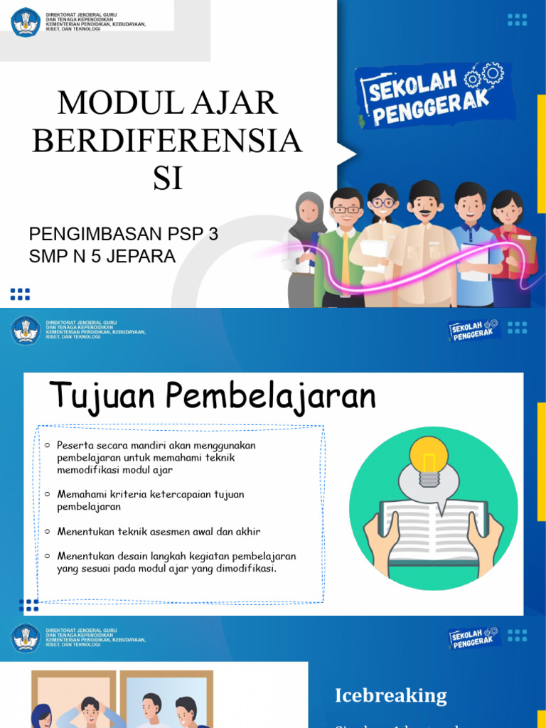 Modul Ajar Berdiferensiasi | PDF