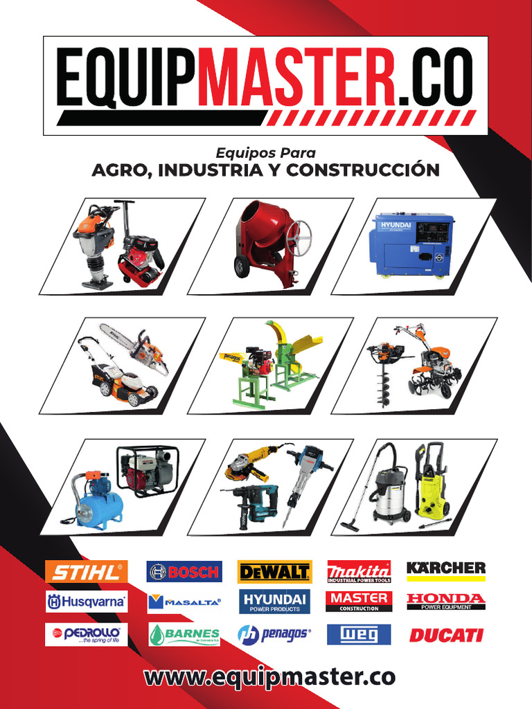 Catalogo Equipmaster 2023 | PDF