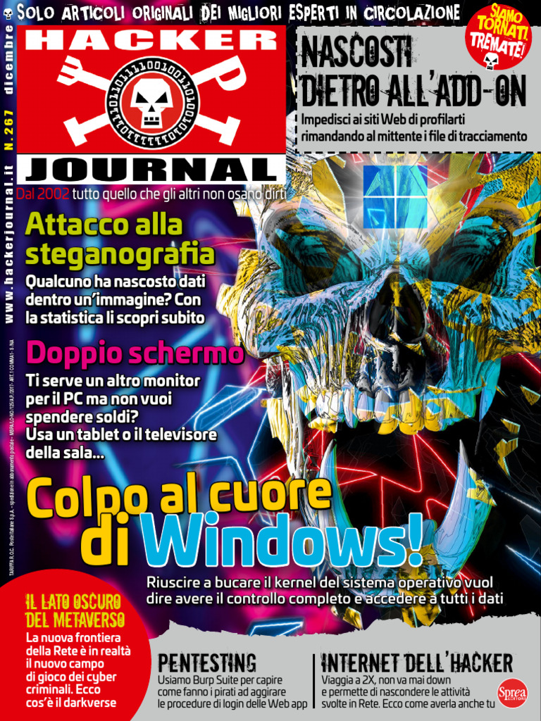 Hacker Journal N.267 (Dicembre 2022) | PDF