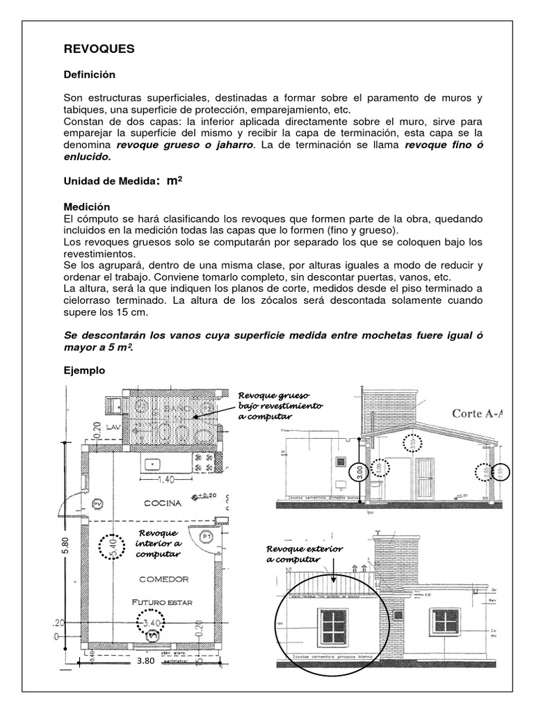 REVOQUES y REVESTIMIENTO | PDF | Ingeniería de Edificación | Materiales