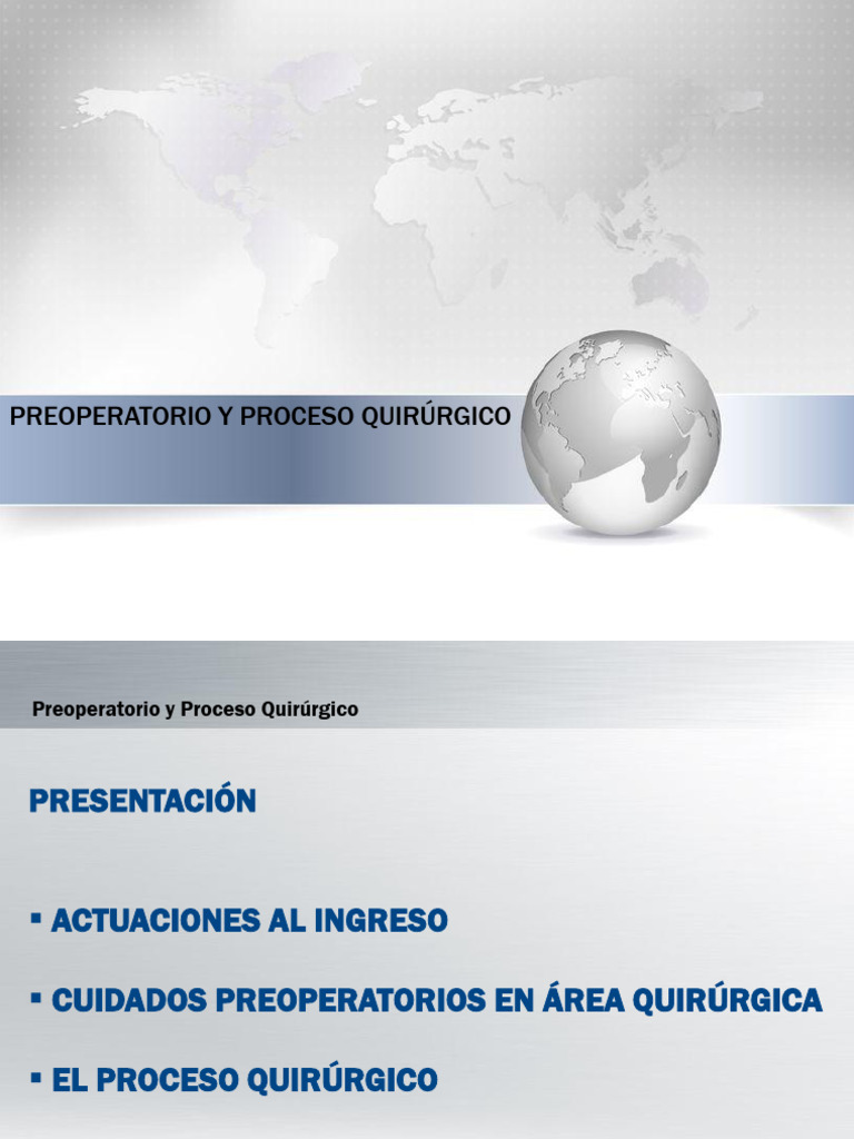 Preoperatorio Y Proceso Quirúrgico: Paco Mancera | Descargar gratis PDF ...