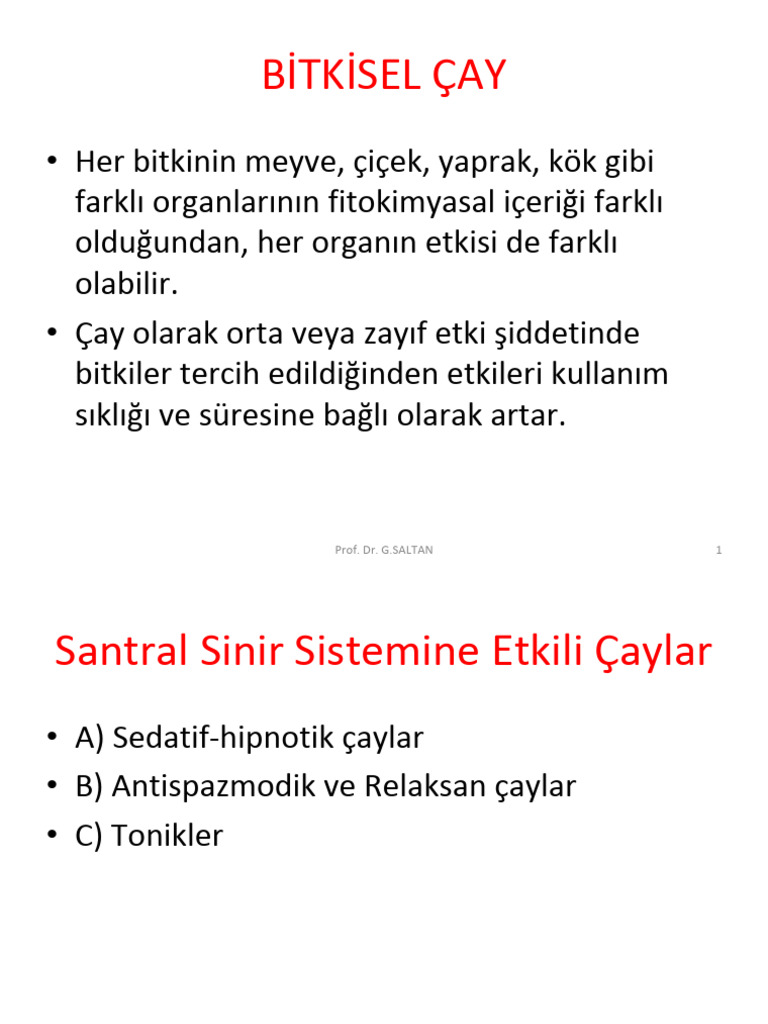 Bitkisel Çaylar - 4 | PDF