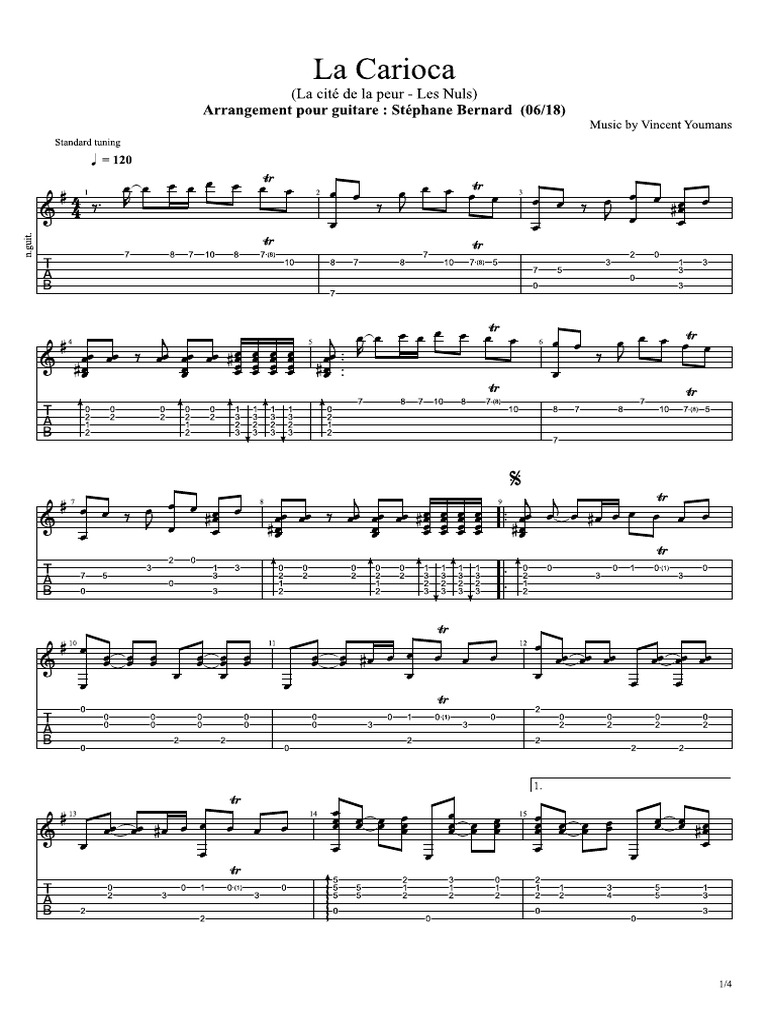 La Carioca Partition | PDF