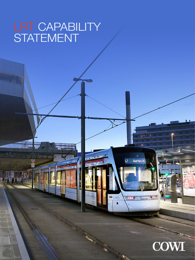COWI Light Rail - LRT | PDF | Light Rail | Sustainability