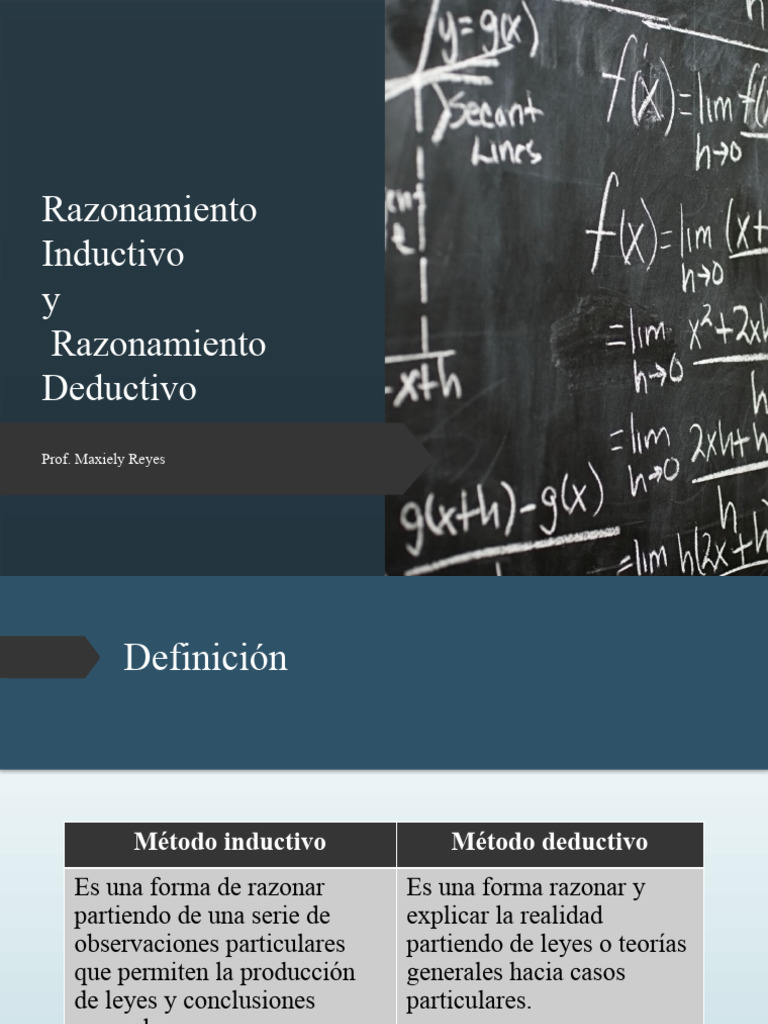 Razonamiento Inductivo y Deductivo | PDF | Razonamiento deductivo | Razonamiento inductivo