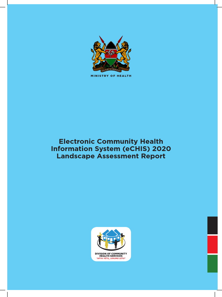 Electronic Community Health Information System ECHIS Landscape Assessment Report 2020 | PDF ...
