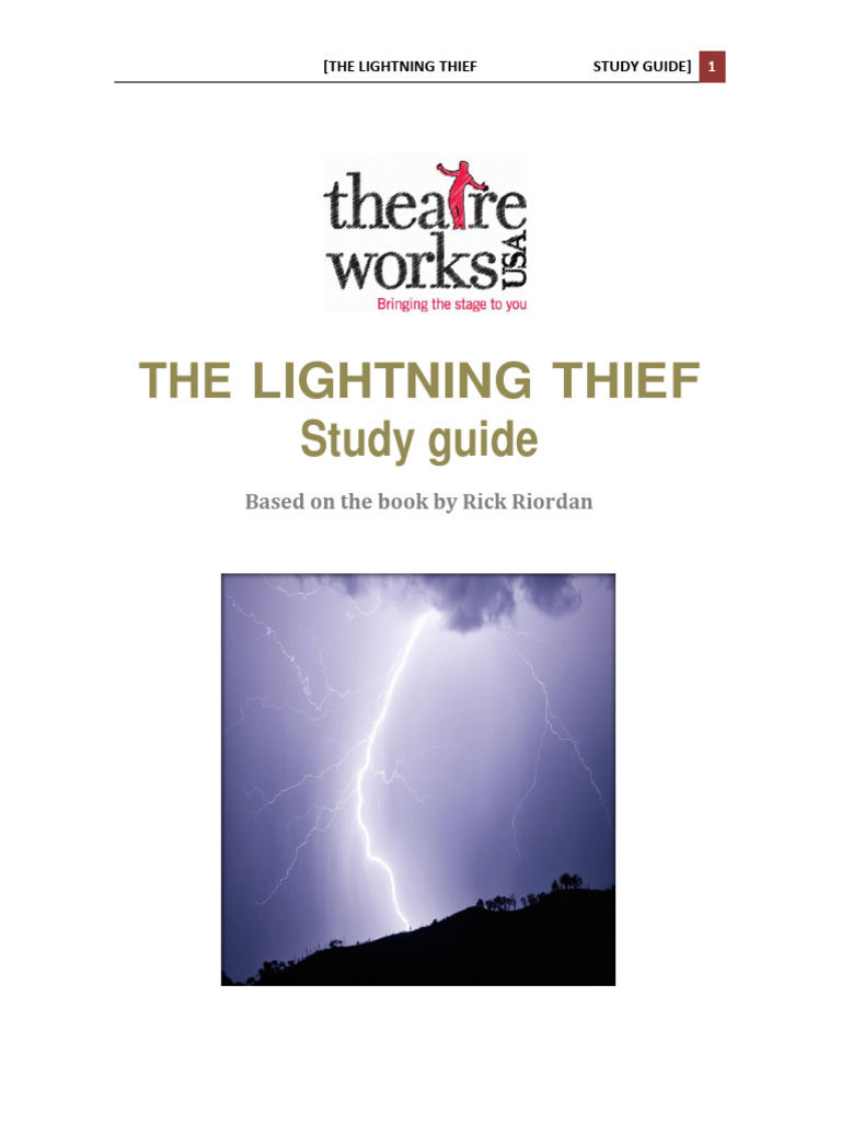 The Lightning Thief Study 0e543e1232 | PDF | Zeus | Greek Mythology