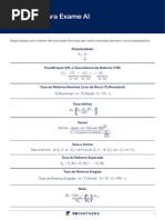 Formulas para o Exame Cea | PDF