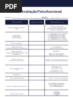 Teste de Apoio Unipodal | PDF