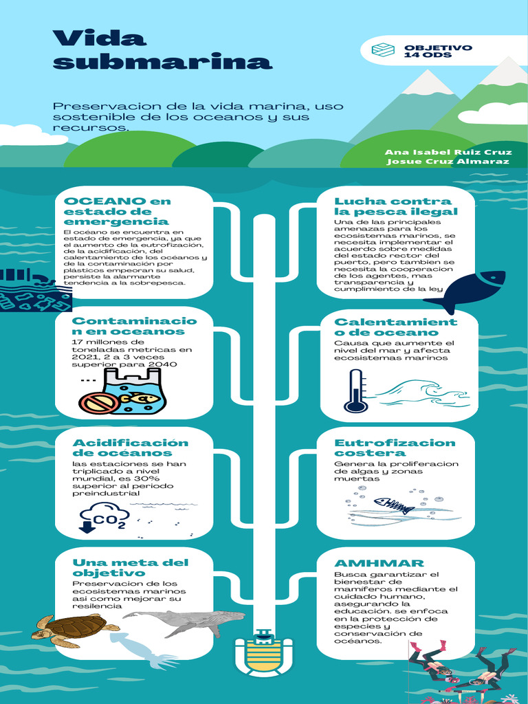 Infografía Vida Marina | PDF