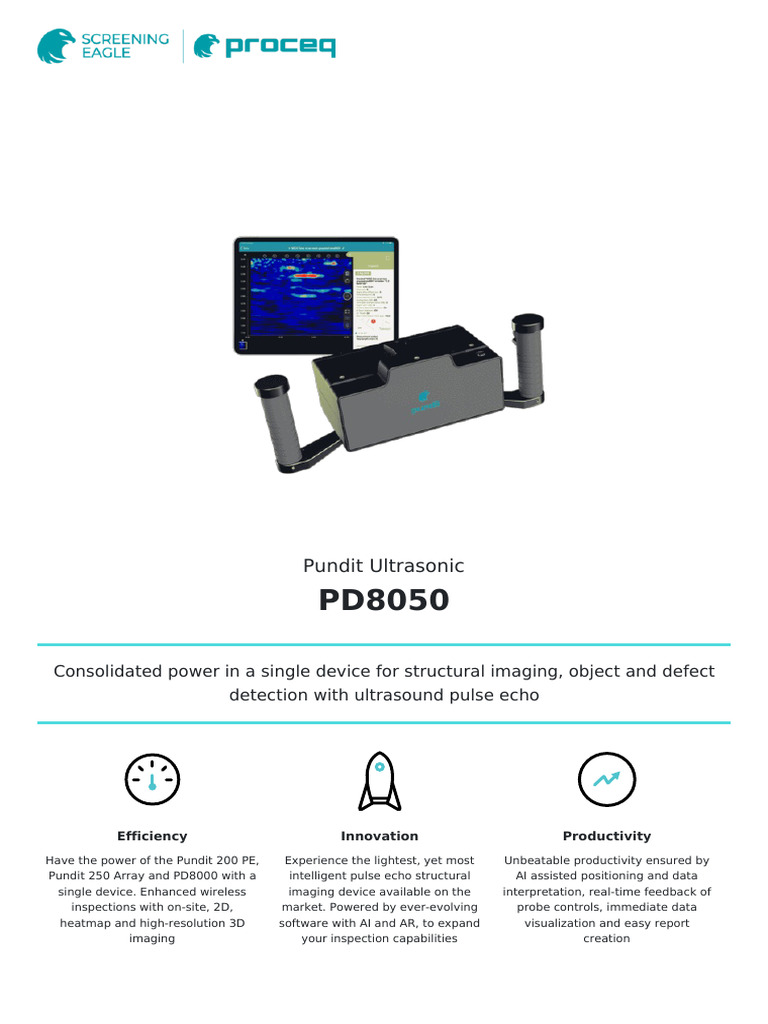 Pundit PD8050 | PDF | Ultrasound | Ios