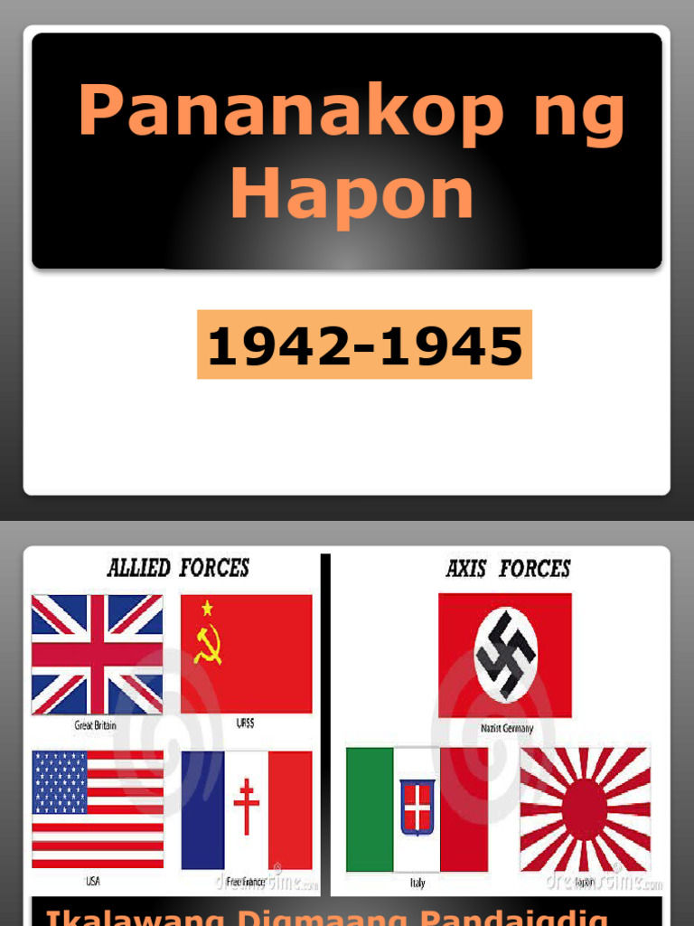 Pananakop Ng Hapon Sa Pilipinas | PDF