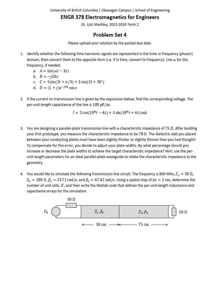 Problem Set 4 (1) | PDF