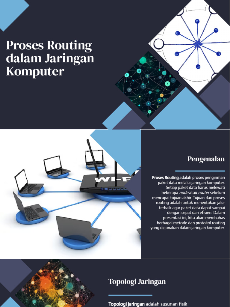 Wepik Proses Routing Dalam Jaringan Komputer 202310012252054TFV | PDF