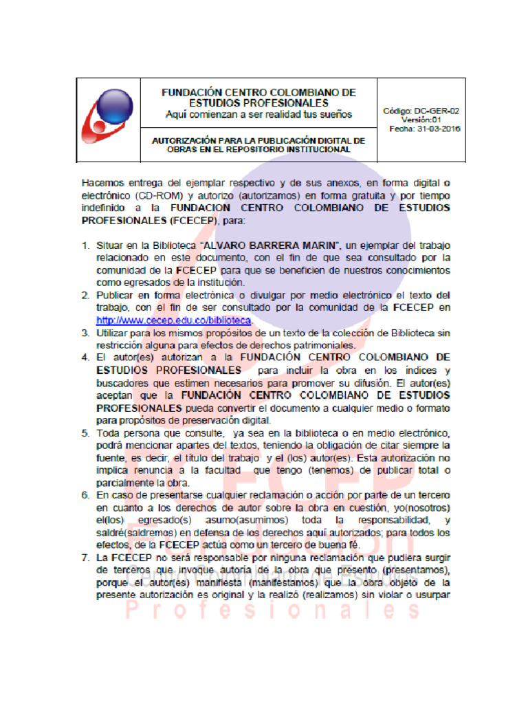 PROYECTO FINAL. FCECEP | PDF | Software | Computación en la nube