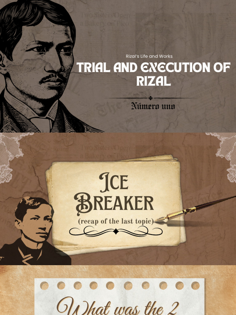 Trial and Execution of Rizal | PDF | Witness