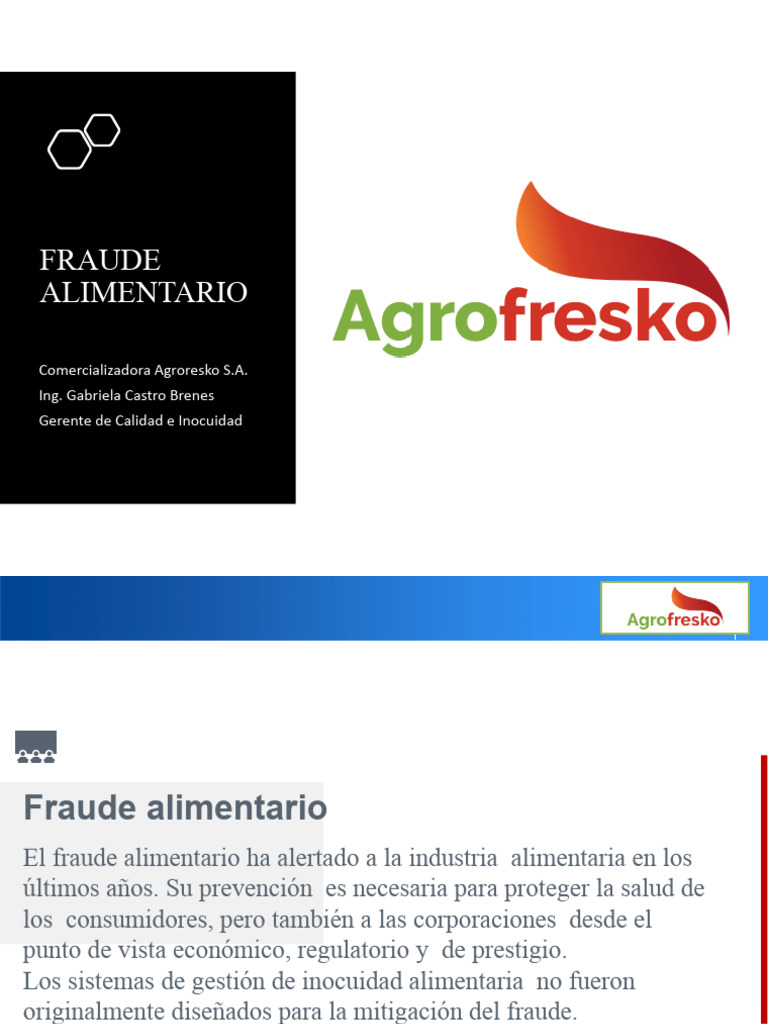 Presentación NSF | PDF | Alimentos | Business