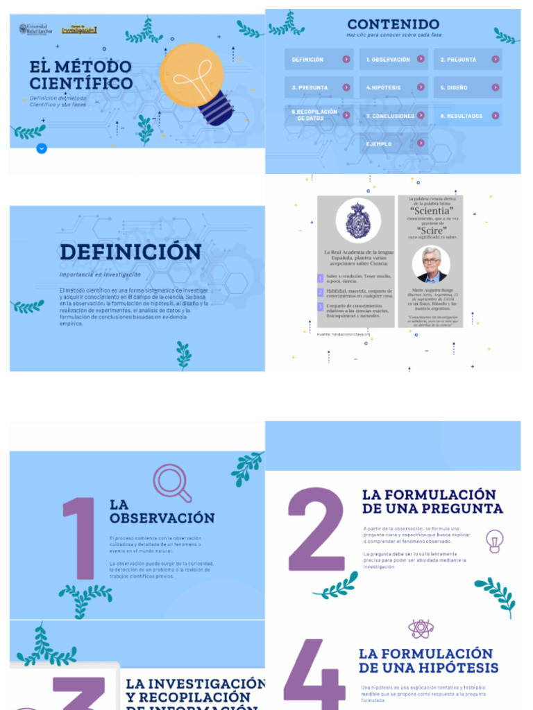 Presentación Método Científico | PDF