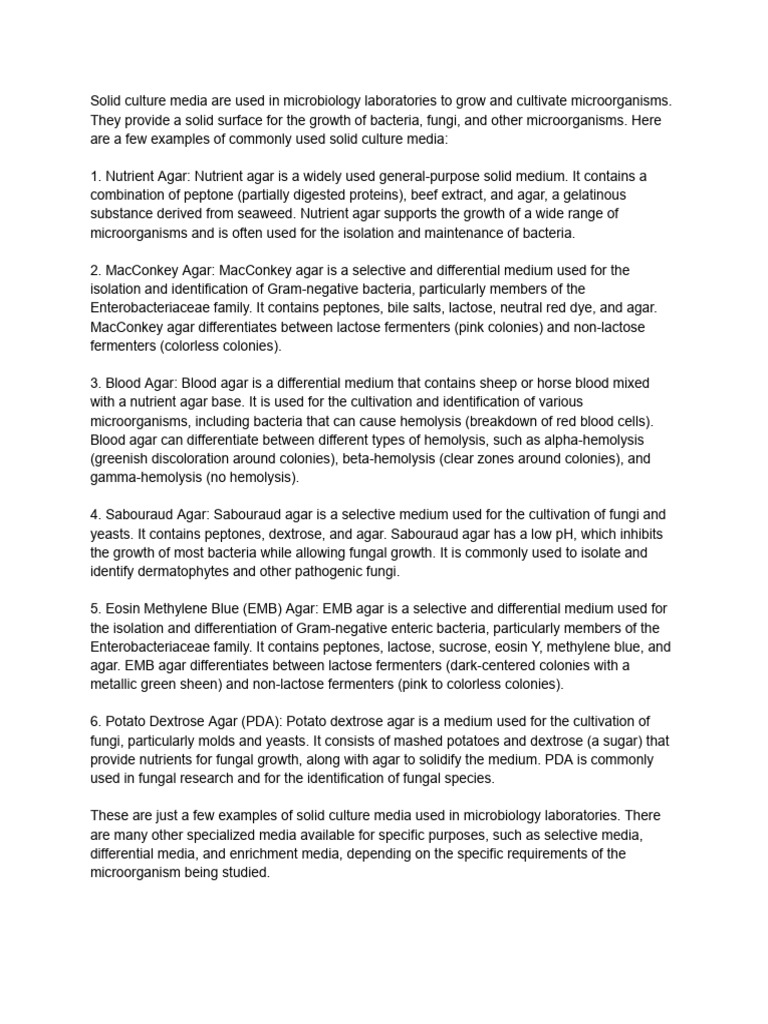 MCB 121 | PDF | Staining | Growth Medium