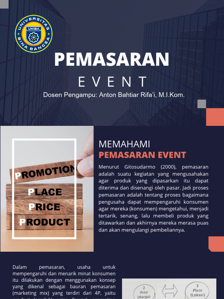 Pemasaran Event | PDF | Karier & Perkembangan | Bisnis