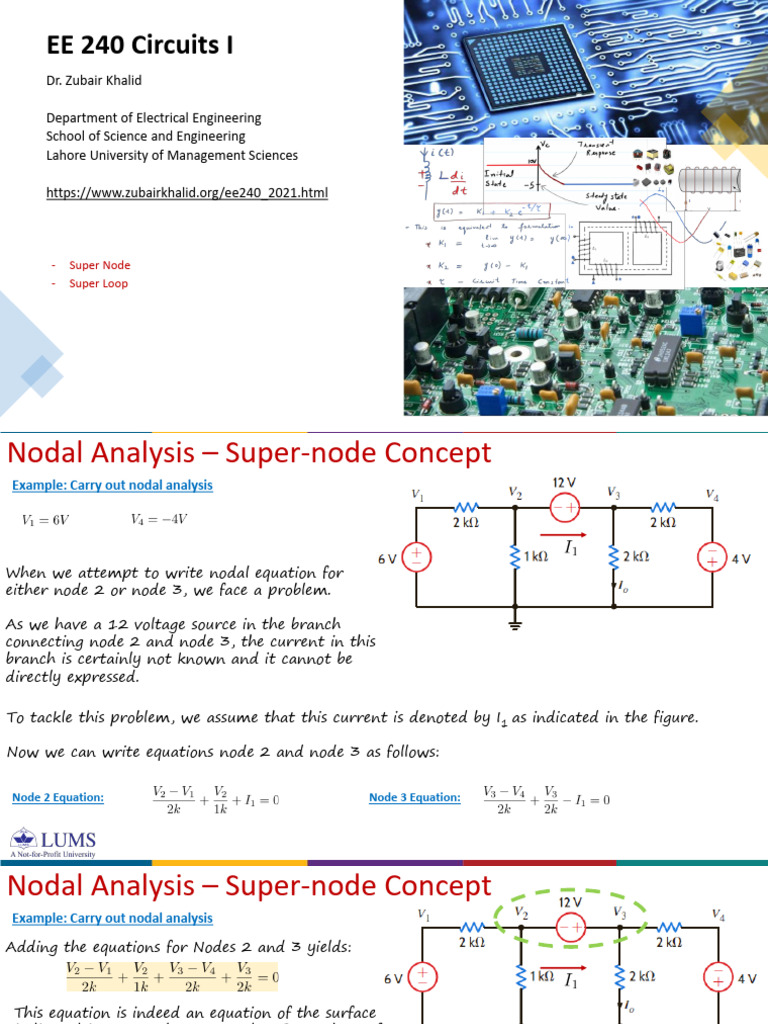 Notes 08 A | PDF | Network Analysis (Electrical Circuits) | Electrical ...