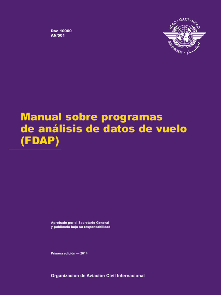 Manual FDAP de Análisis de Datos de Vuelo | PDF | Control de tráfico ...