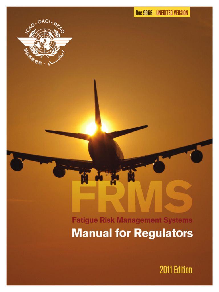 9966 1 2011 Fatigue Risk Management Systems Manual For Regulators | PDF ... 9966 1 2011 Fatigue Risk Management Systems Manual For Regulators | PDF ...