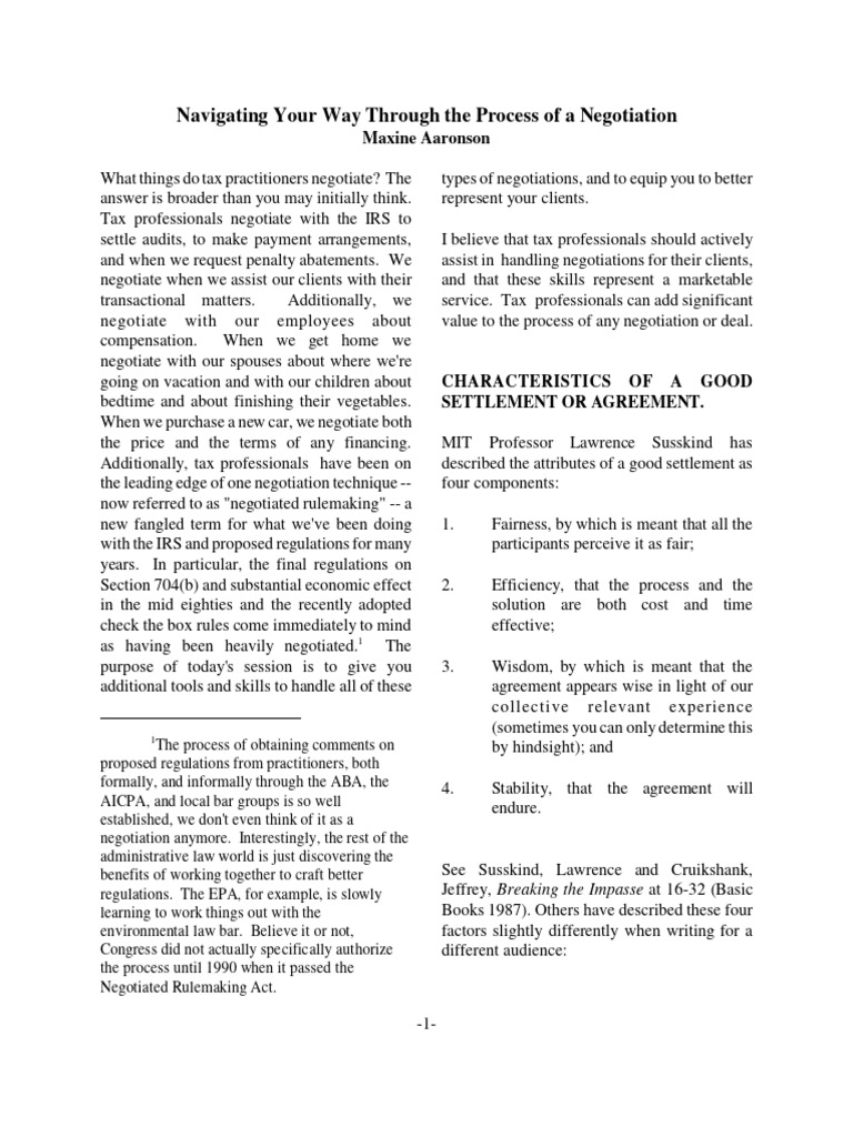 Avoiding Common Negotiation Pitfalls | PDF | Negotiation