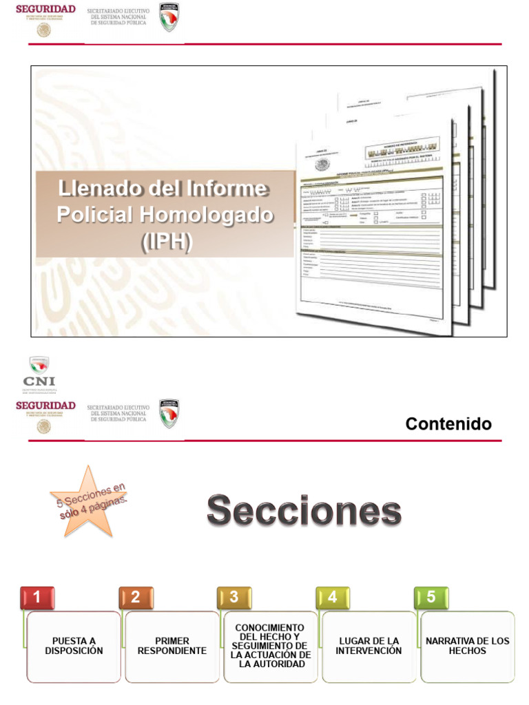 Llenado Iph-1 Guia | PDF | México | Seguridad nacional