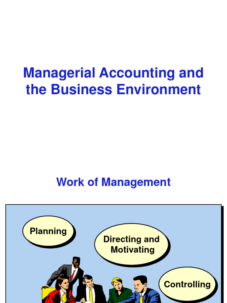 1.1 Managerial Accounting and The Business Environment | PDF | Lean ...